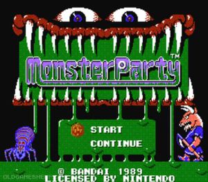 Juega Monster Party en línea (NES)
